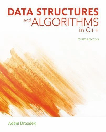 DATA STRUCTURES AND Algorithms in C++ by Adam Drozdek $21.59 - PicClick