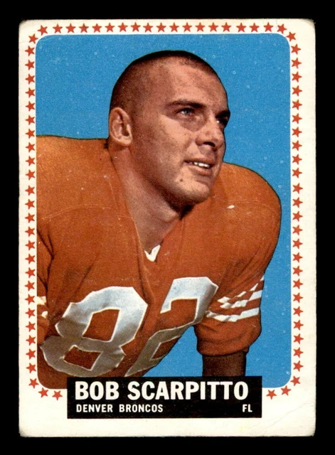 1964 TOPPS FOOTBALL #59 Bob Scarpitto GD *d2 EUR 2,21 - PicClick FR
