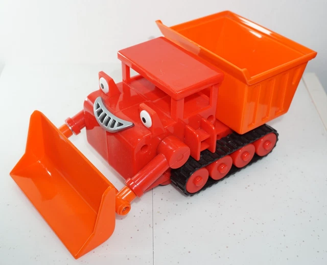 CBEEBIES BOB THE Builder Muck Digger Vehicle Vintage Friction Powered ...