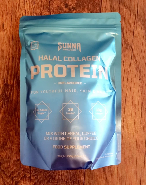 SUNNA SUPPLEMENTS - Halal Collagen Protein Powder 250 Grams New ...