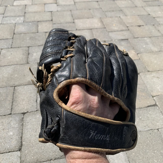 VINTAGE COOPER BASEBALL Glove Black Weeks Right Handed Mitt $15.00 ...