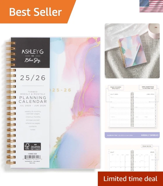 2020-2021 PLANNER - Academic Weekly Monthly Planner: July 2020 to June ...