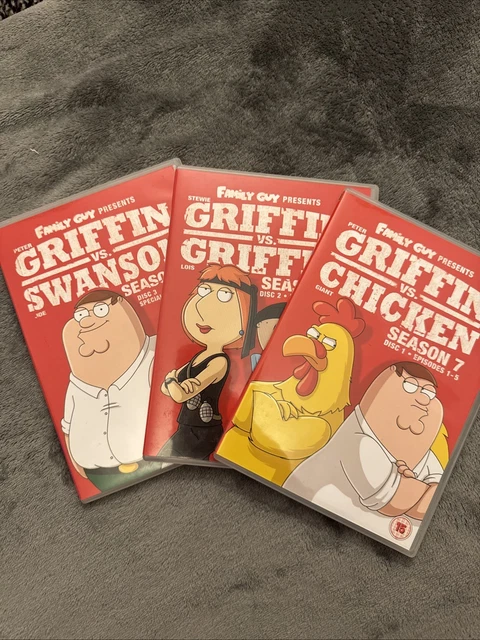 FAMILY GUY SEASON 7 DVD (2008) Seth Macfarlane cert 15 £12.94 - PicClick UK