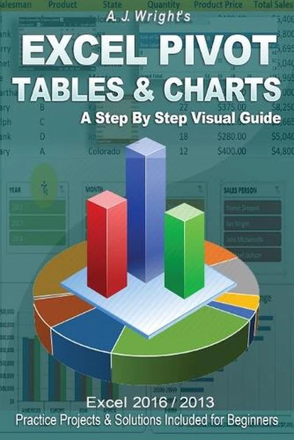 EXCEL PIVOT TABLES & Charts by A.J. Wright Paperback Book EUR 38,16 ...