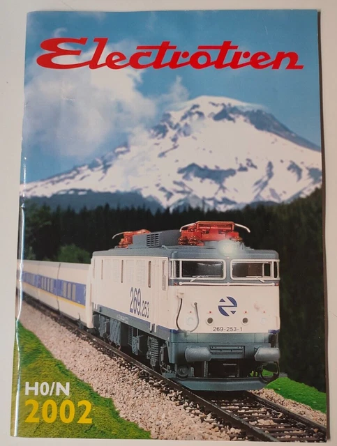 2 CATÁLOGOS ELECTROTREN H0 y N años 2002 y 2003 + folleto EUR 15,00 ...