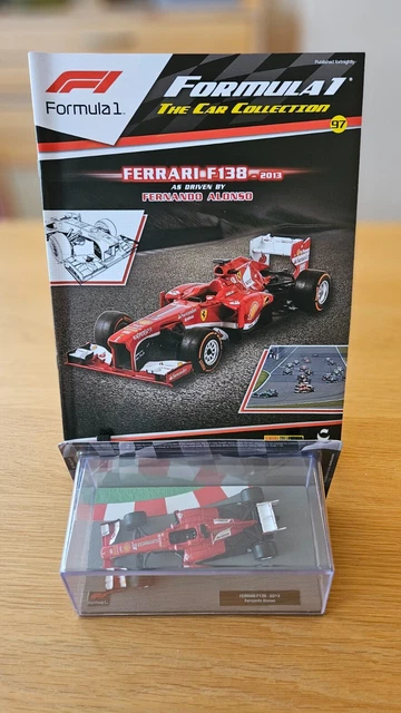 PANINI F1 FORMULA 1 Car Collection #97 - Ferrari F138 - 2013 - Fernando ...