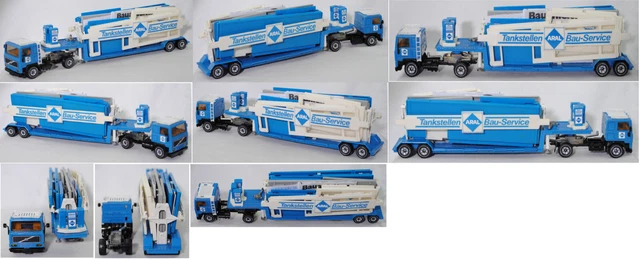 SIKU SUPER 3712 00004 Volvo F10 Turbo 6 ARAL-Tankstellen-Bauzug EUR 100 ...