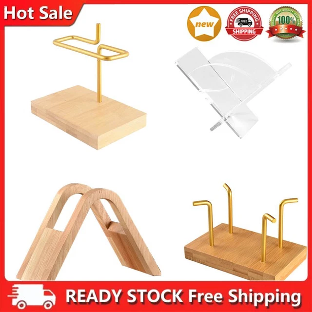 WOODEN FILTER PAPER Rack Aesthetic Filter Paper Display Stand for Home ...