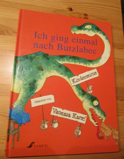 REIM-BILDERBUCH HARDCOVER ICH GING EINMAL NACH BUTZLABEE St. Gabriel ...