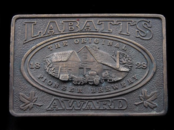 RK07149 VINTAGE 1976 **Labatt's Award** Beer Bottle Opener Bergamot ...