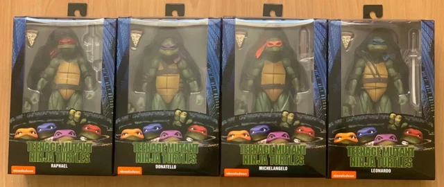 NICKELODEON TEENAGE MUTANT Ninja Turtles 1990 Movie 4 Figure Set £58.95 ...
