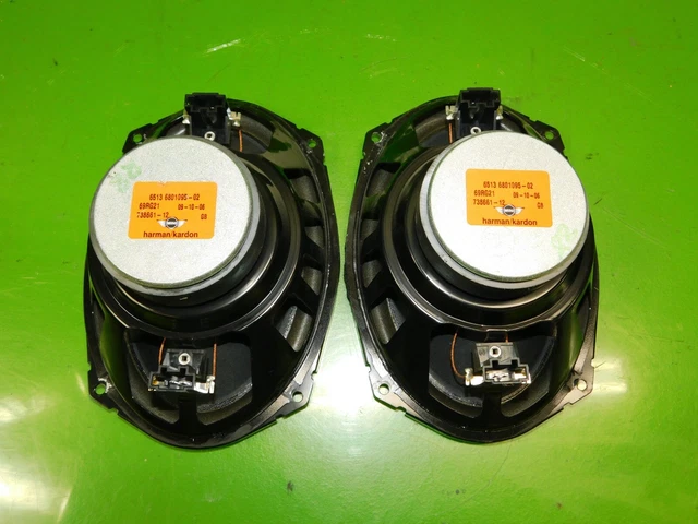 02-06 MINI COOPER S R53 OEM Harman Kardon 6801095 rear speaker ONE left ...