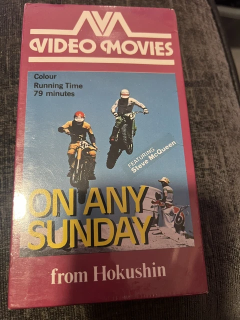 ON ANY SUNDAY VHS Video Tape Steve McQueen Cult Title £30.00 - PicClick UK
