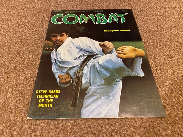 COMBAT MAGAZINE 1979 Feb Sakagami Sensei. Steve Babbs. Owen Murray £8. ...