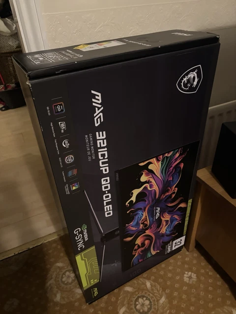 MSI MAG 321CUP 4K Ultra HD 32" QD-OLED Curved Gaming Monitor - Black 🔥 ...