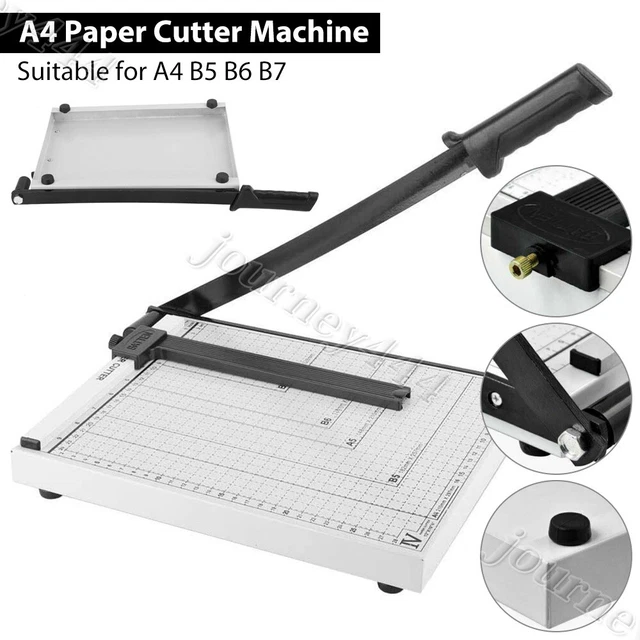 OFFICE HEAVY DUTY Professional A4 Paper Guillotine Cutter Trimmer ...