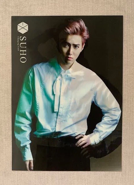 ORIGINAL EXO SUHO Japan Merch two-way Lenticular Changing Poster ...