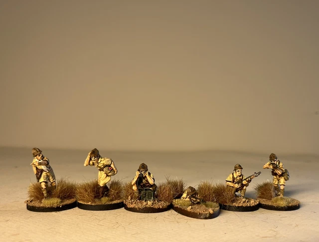 28MM PERRY MINIATURES WW2 French Vichy Command North Africa Campaigne ...