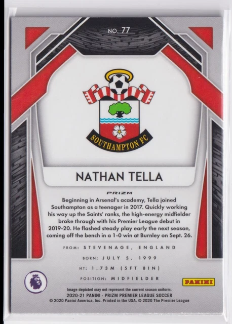 PANINI PRIZM PREMIER League Chris Basham Sheffield United #77 pulsar ...