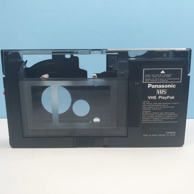 PANASONIC VHS PLAYPAK VHS-C to VHS Motorized Converter VYMS0064 EUR 33 ...