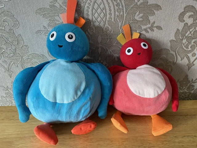 CBEEBIES TWIRLYWOO PLUSH Soft Toy Bundle Golden Bear 7” Toodloo & 9 ...