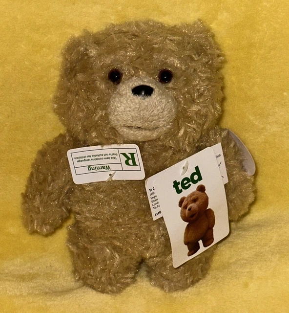Ted Talking Movie Teddy Bear Soft Plush Toy 8” 2012 Commonwealth Toys £