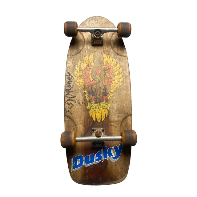 ORIGINAL 1970S DOGTOWN Jim Muir Red Dog Dragon Vintage Deck Skateboard ...