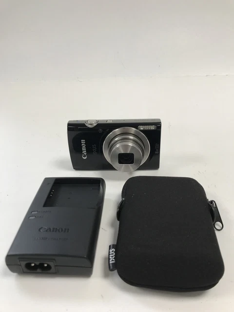 CANON IXUS 177 Digital Camera Black 20mp Compact Tested Working £69.00 ...