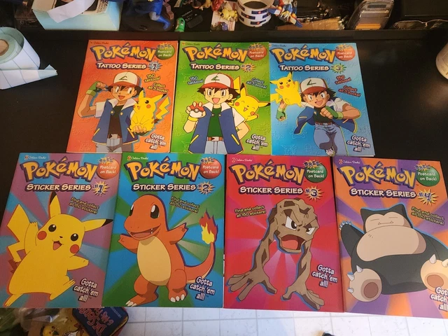 POKEMON 1999 TATTOO And Sticker Complete Series, Like New. $150.99 ...