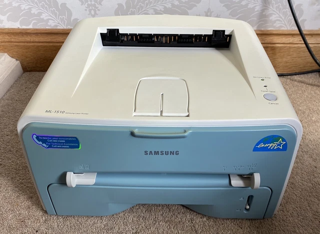 SAMSUNG ML-1510 STAMPANTE laser monocromatica desktop compatta USB 2 MB 14 ppm A4 veloce EUR 87 ...