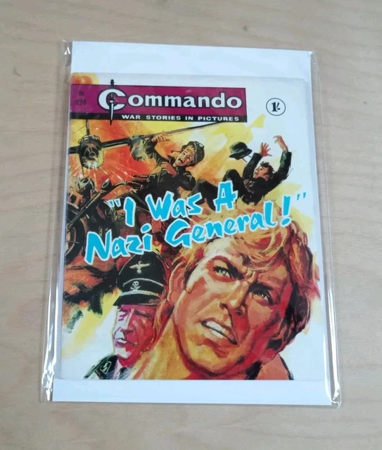 COMMANDO COMIC~&I WAS A Nazi General!" (No. 424) 1969 Copy £8.99 ...