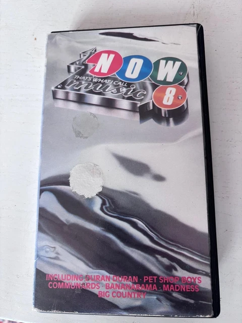 NOW THAT'S WHAT i call Music 8 VHS VIDEO £12.94 - PicClick UK
