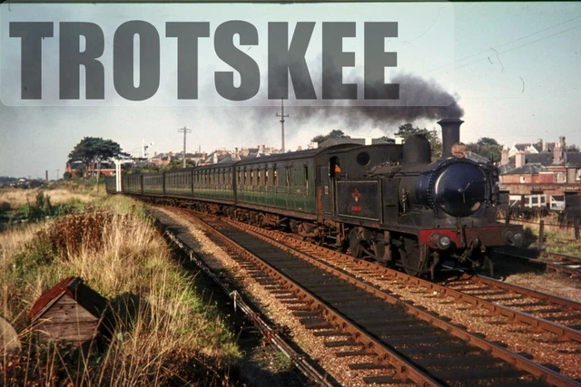 35MM SLIDE BR British Railways Steam loco W22 Shanklin 1964 Orig Isle ...