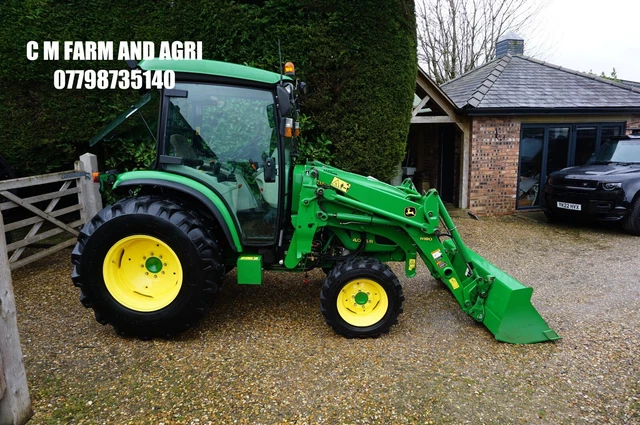 JOHN DEERE 4066R Compact Cab Tractor Loader Rear View Camera ...