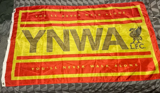 LIVERPOOL FLAG 5' x 3' Official Football Club FC Team LFC £8.00 ...