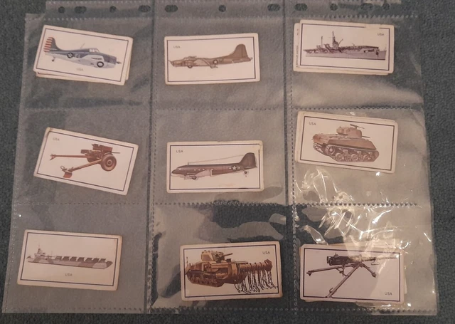 13 X BATTLE Weapons Of WW2 Cards - USA - Battle Picture Weekly 1975. £2 ...