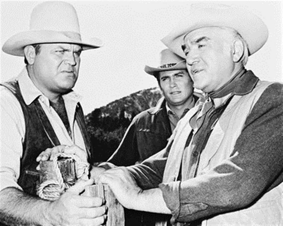 DAN BLOCKER COMME Eric ' Hoss' Cartwright, Lorn 8x10 Photo Sympa 170790 ...