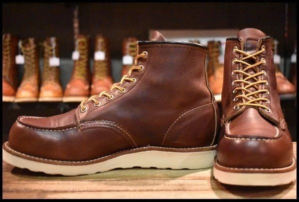 [9.5E 23 YEARS] 8138 Irish Setter Brown Briar Oil Slick Mock Toe Boots ...
