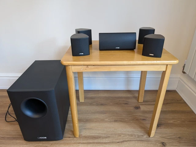 CANTON MOVIE 135 5.1 Home Cinema Speaker System + Powered Subwoofer £78 ...