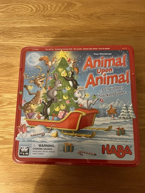 HABA ANIMAL UPON Animal Christmas Edition - Stacking Game BNIS £21.50 ...