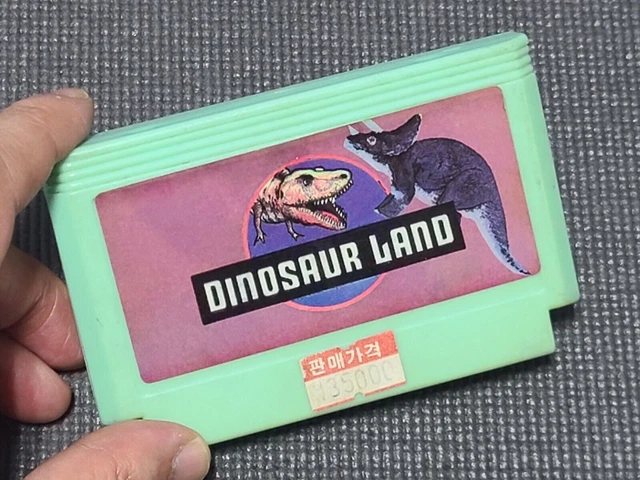 NINTENDO DINOSAUR LAND Retro Game Famicom Taiwanese Chinese Version for ...