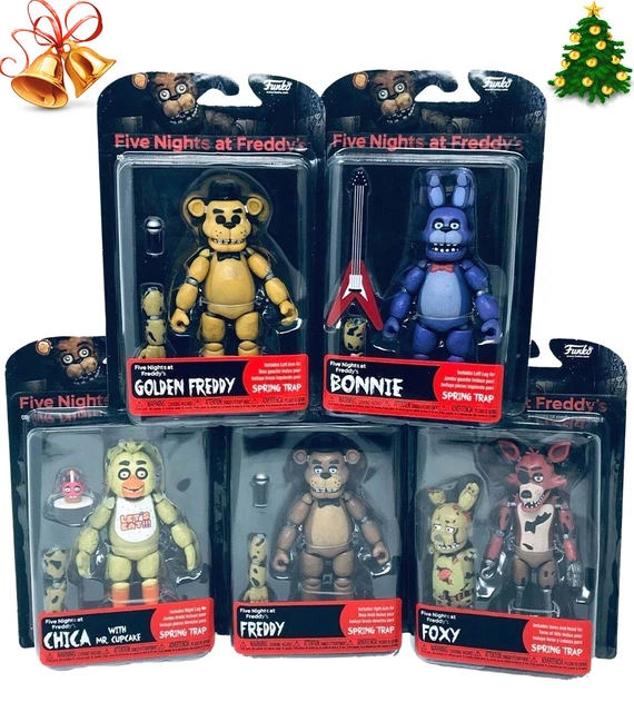 FNAF FIVE NIGHTS AT FREDDY'S Springtrap 5SET Articulated Action Figure ...