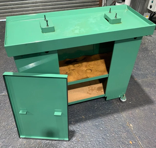 USED MYFORD LATHE Cabinet Industrial Raising Blocks And Front Cover ...