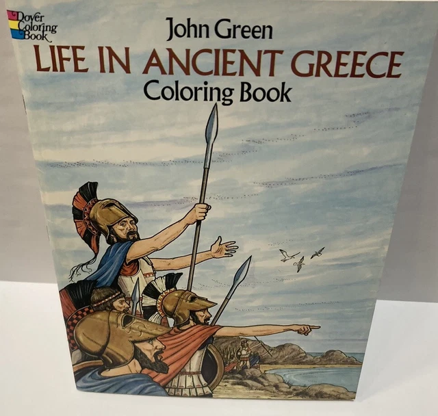 LIFE IN ANCIENT Greece Coloring Book (Dover History Coloring Book) by ...