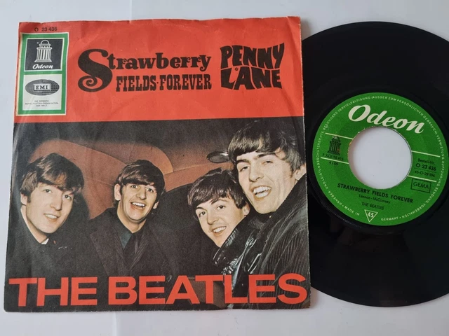 THE BEATLES - Strawberry Fields forever/ Penny Lane 7'' Vinyl Germany EUR 20,99 - PicClick FR