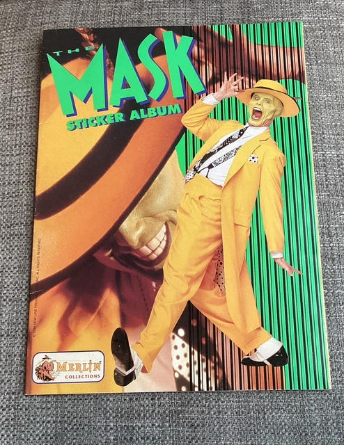 THE MASK STICKER Collectors’ Album / Book - Merlin 1994 - Fully ...