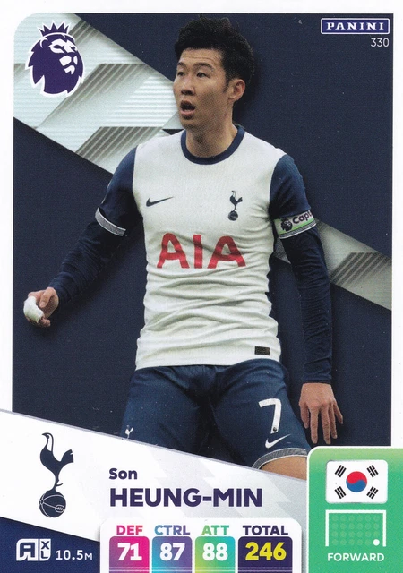 SON HEUNG-MIN Panini Adrenalyn Xl Premier League Base Card # 330 EUR 1 ...