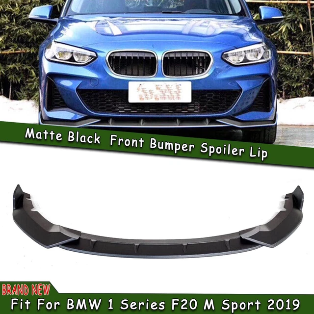 MATTE BLACK CAR Front Bumper Lip Spoiler Kit For BMW 1 Series F20 M ...