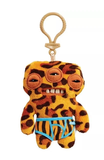FUGGLER CLIP KEYRING Keychain 12cm Plush Funny Ugly Monster £9.03 ...