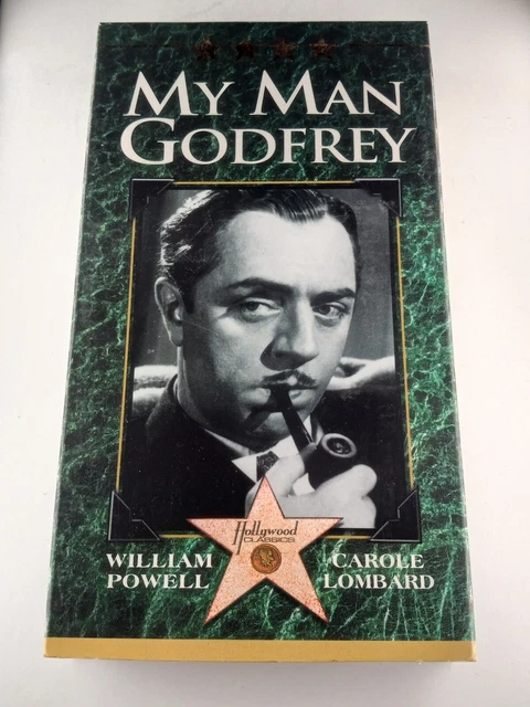 MY MAN GODFREY (VHS) 1936 William Powell, Carole Lombard TESTED £2.19 ...